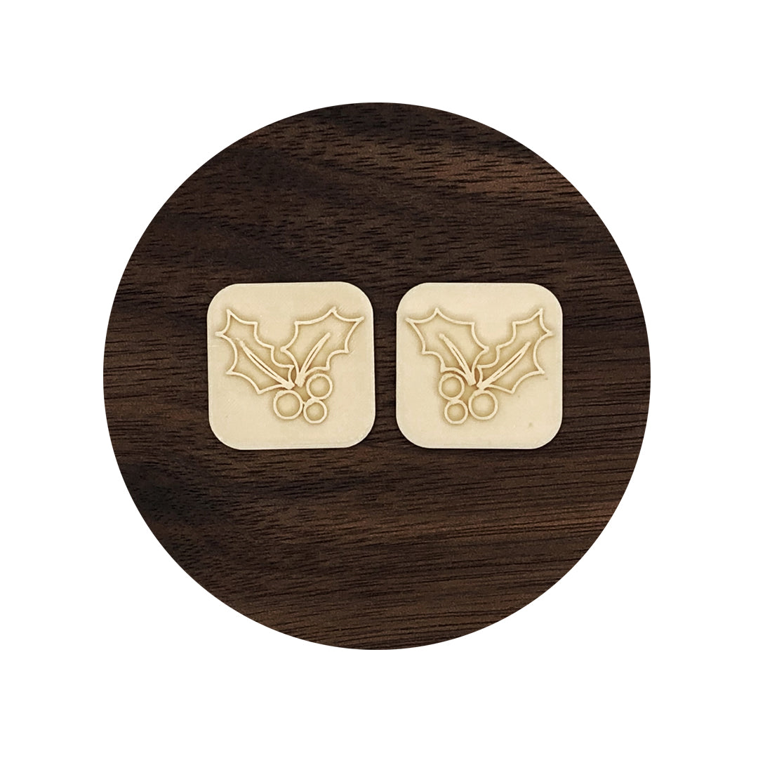 Holly Leaves Stamp – cutpenter